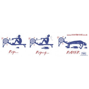 Ergone Indoor Rowing Window Sticker – Rock the Boat